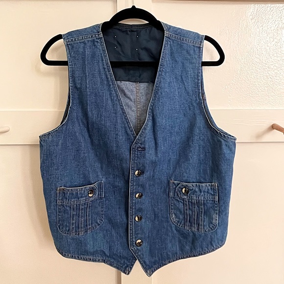 Lee | Jackets & Coats | Vintage Lee Denim Vest | Poshmark